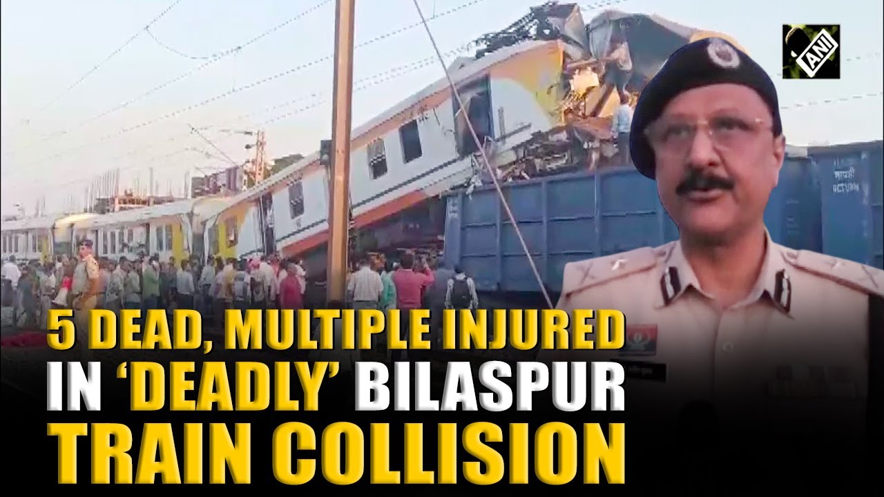Bilaspur Train Accident: 5 Dead, Multiple Injured after passenger train ...