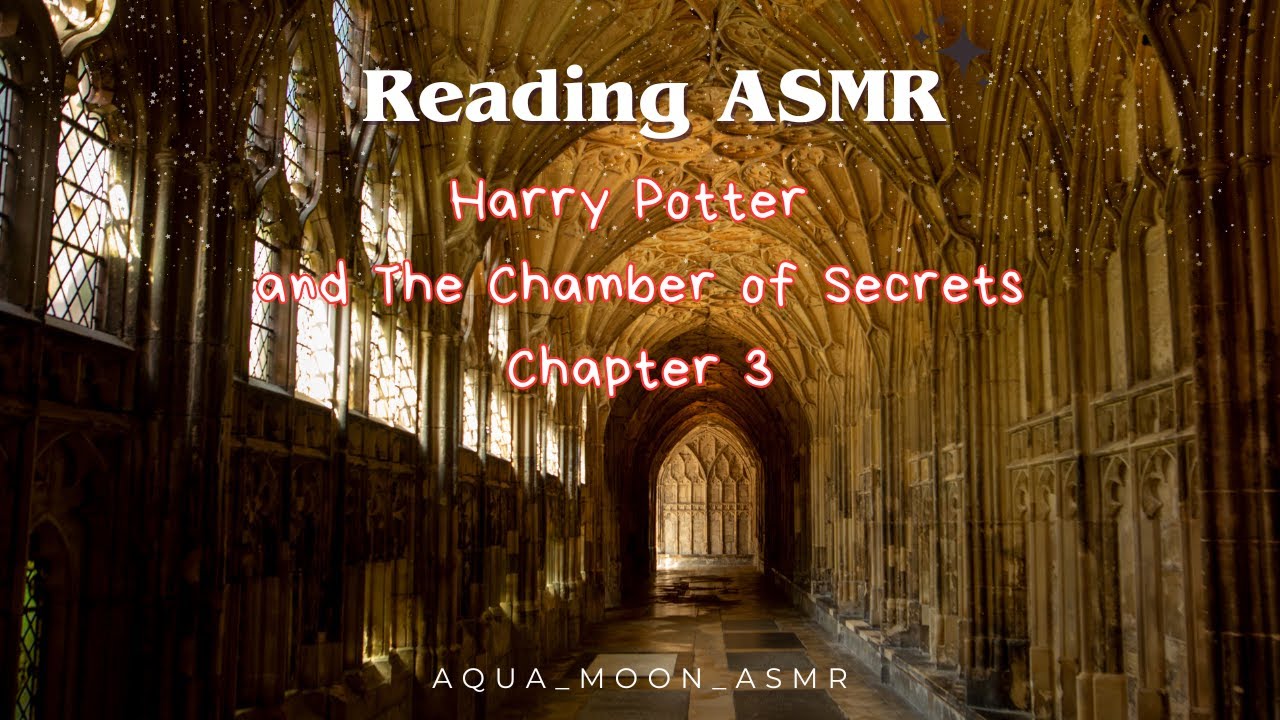 ASMR Reading Harry Potter and The Chamber of Secrets | Chapter 3 ...