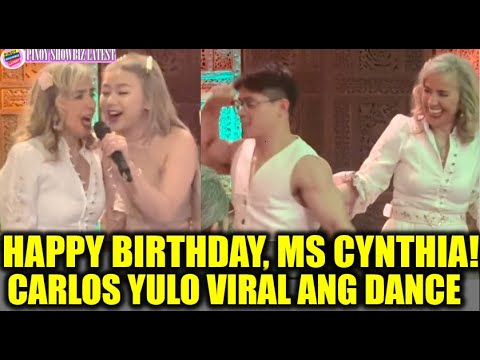 Carlos Yulo SINAYAWAN ng Nothings Gonna Change si Ms. Cynthia Carrion ...