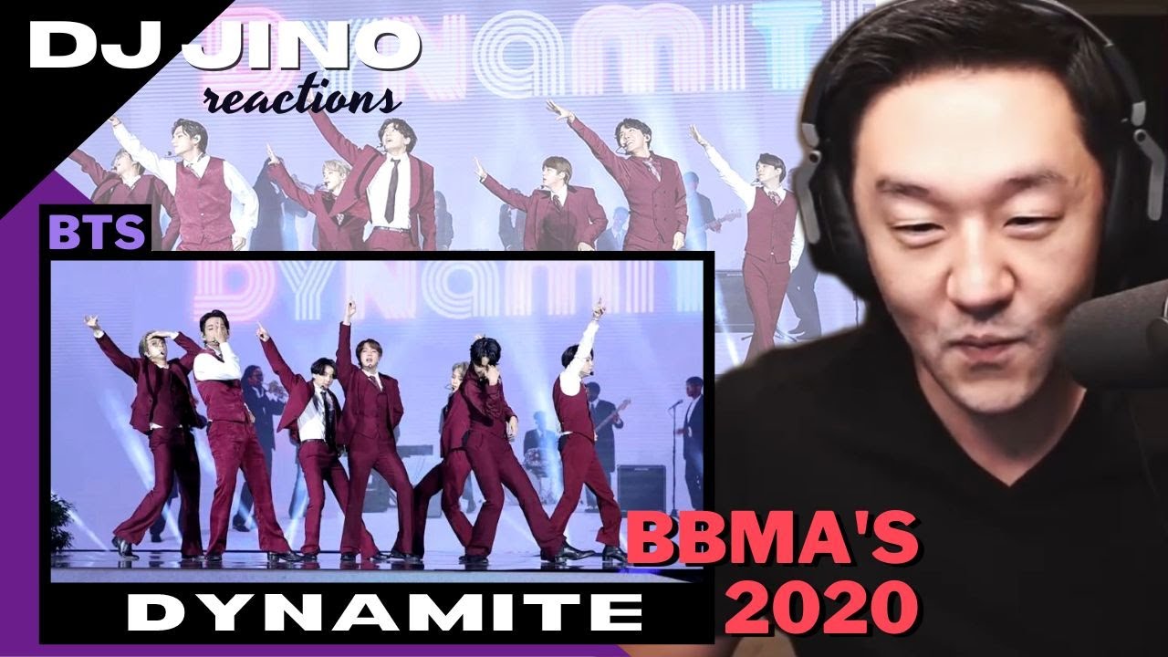 DJ REACTION to KPOP - BTS DYNAMITE LIVE PERFORMANCE AT BBMAS 2020 - YouTube