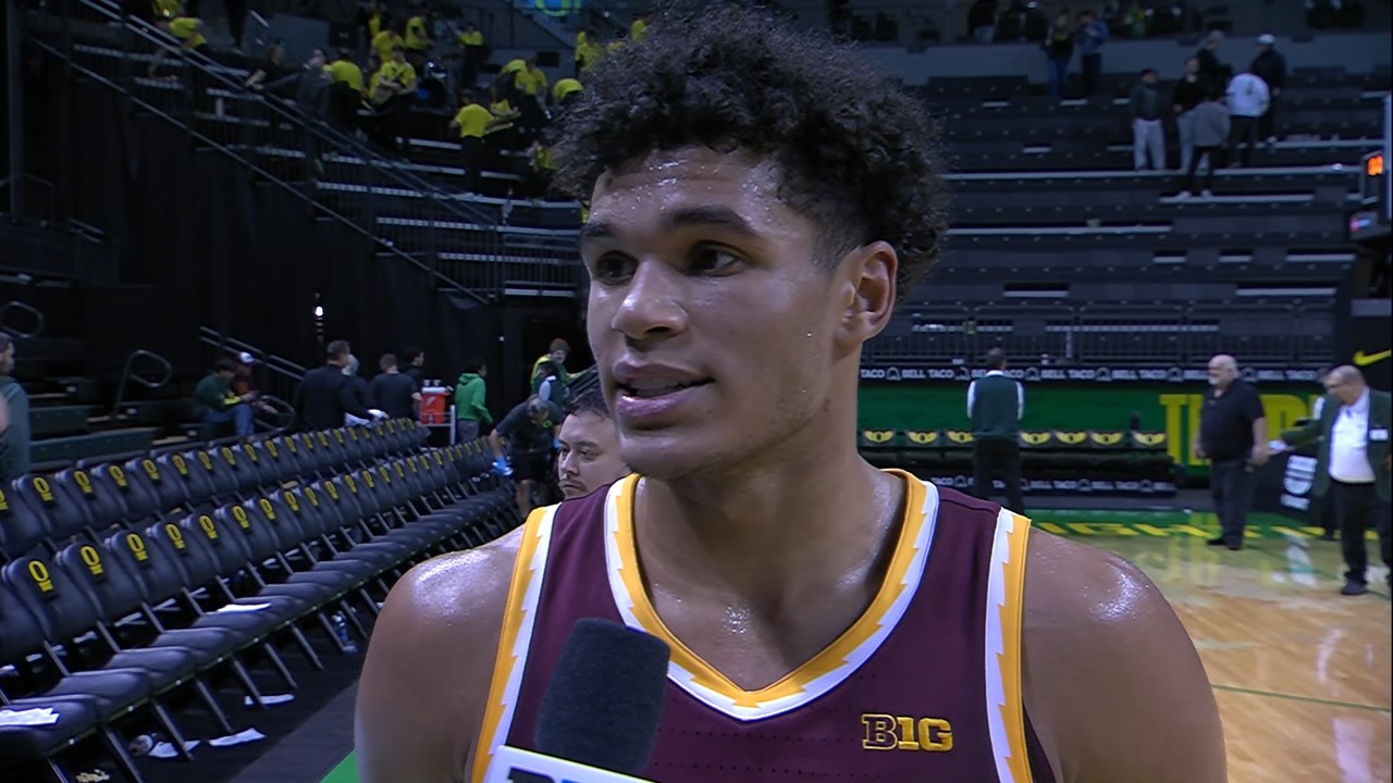 Postgame Interview: Isaac Asuma After Win at Oregon - YouTube
