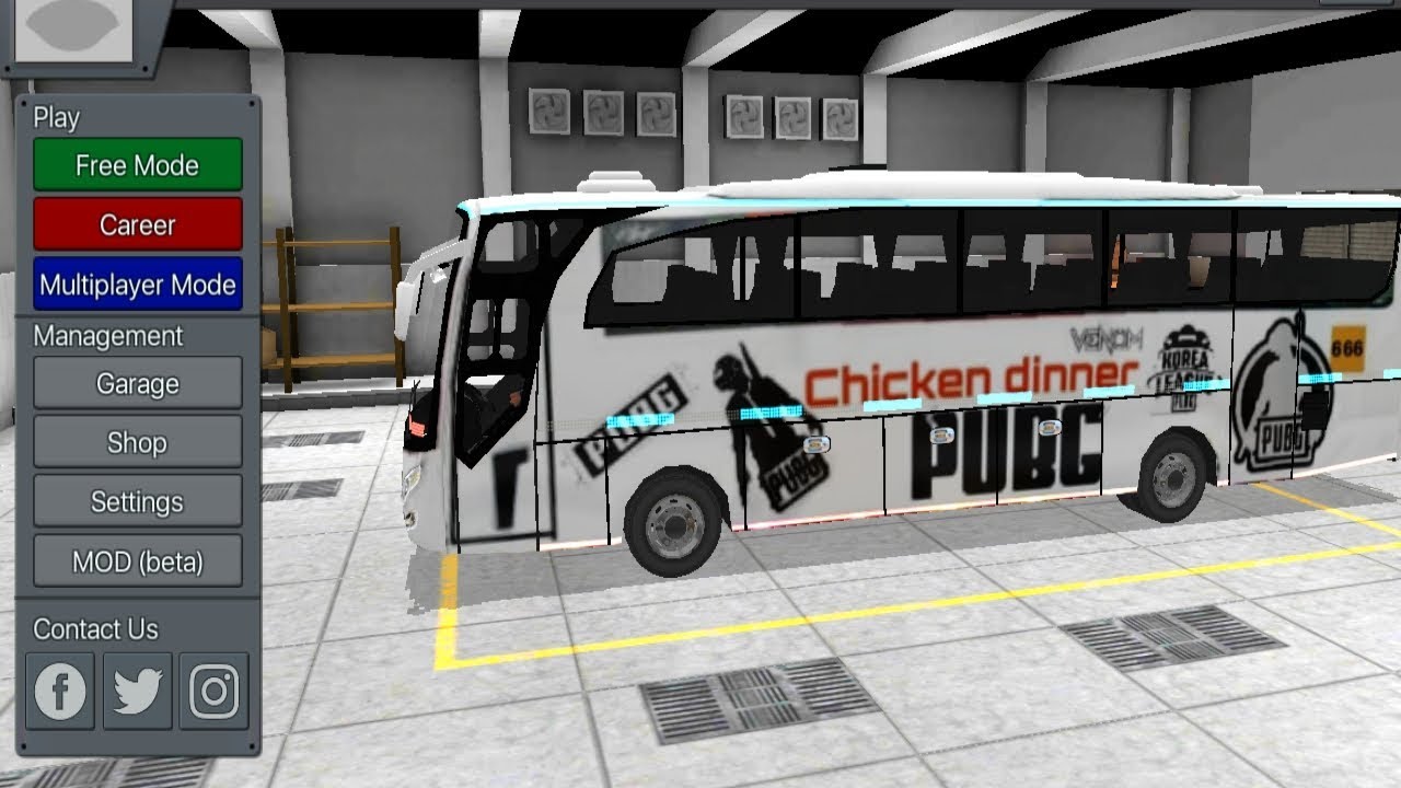 How To steup PUBG bus in Bus simulator Indonesia 2019 | PUBG Bus - YouTube