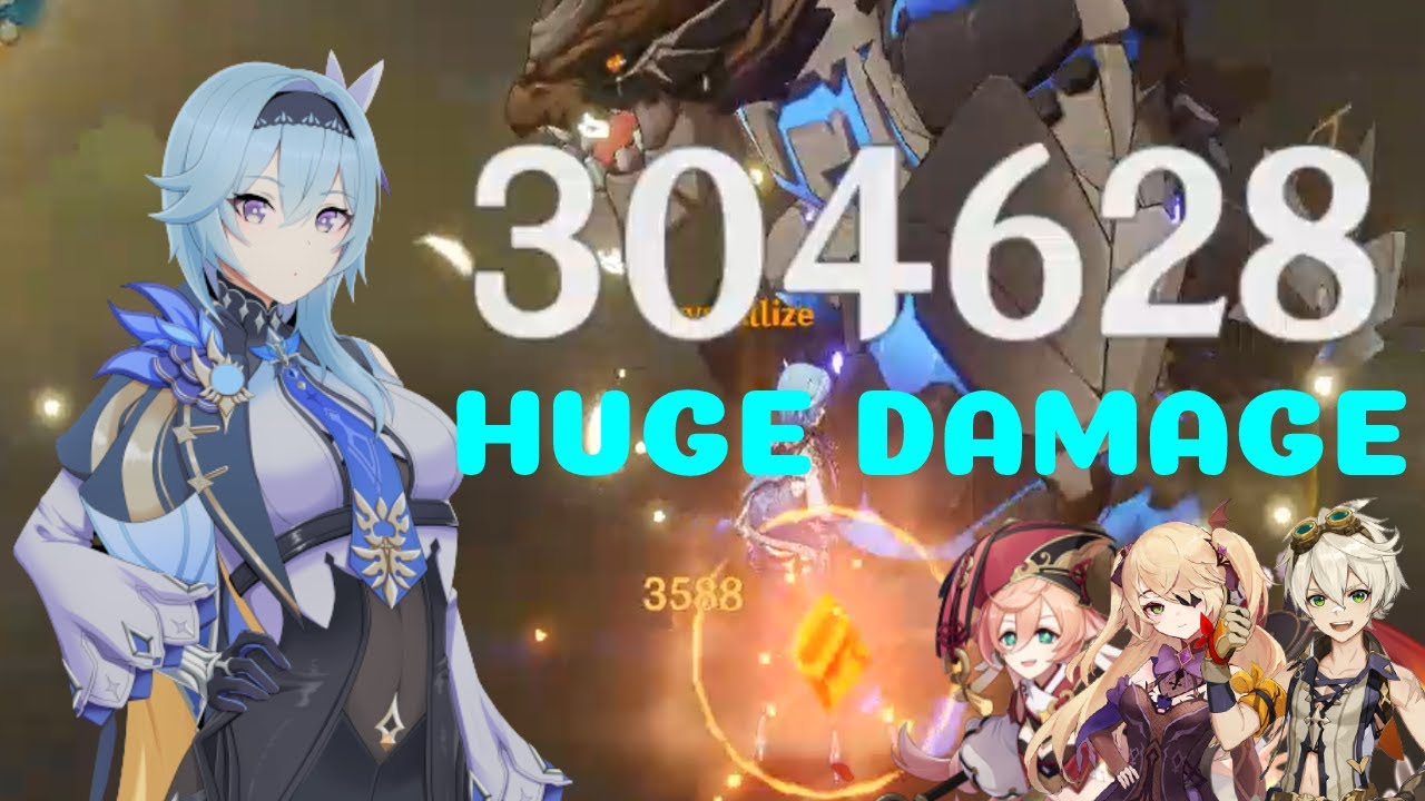 EULA NUKE - Genshin Impact Damage Showcase - YouTube