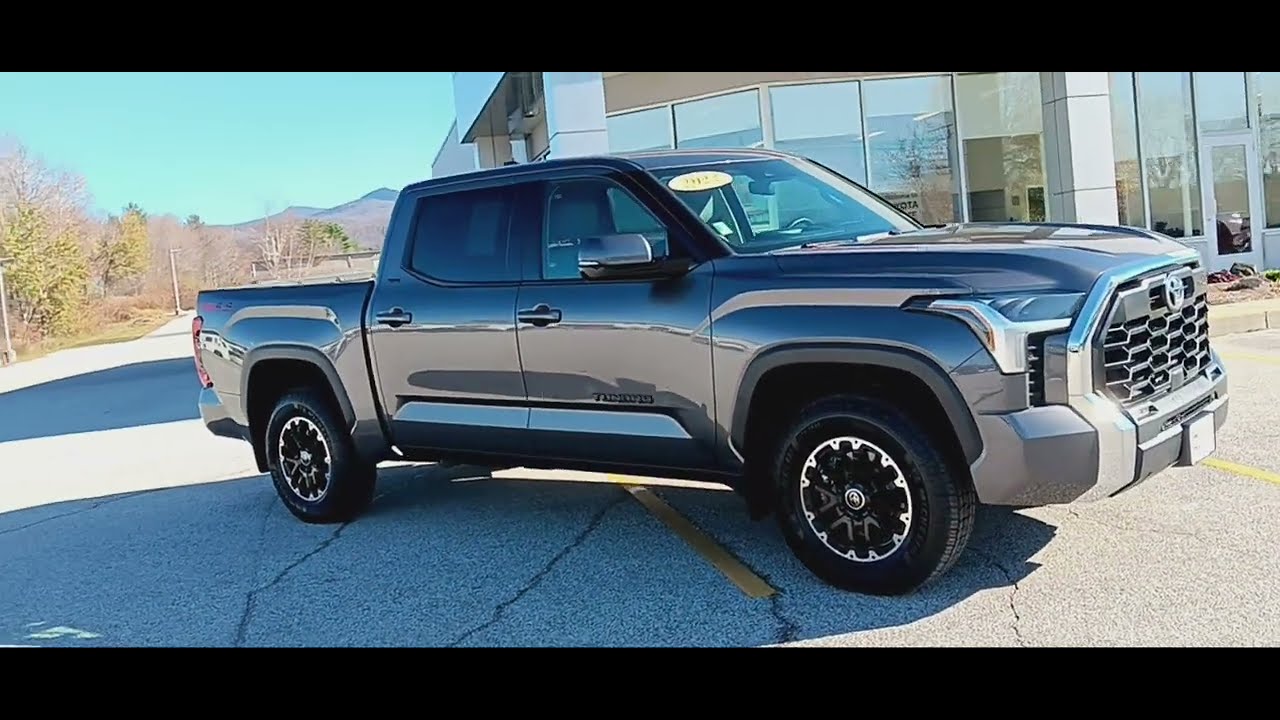 Gold Certified 2022 Toyota Tundra SR5 TRD Offroad - YouTube