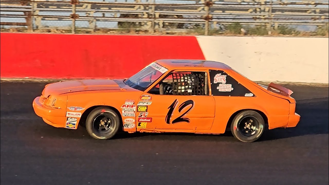 Nascar Mini Stock Main At Tucson Speedway May 4th 2024 - YouTube