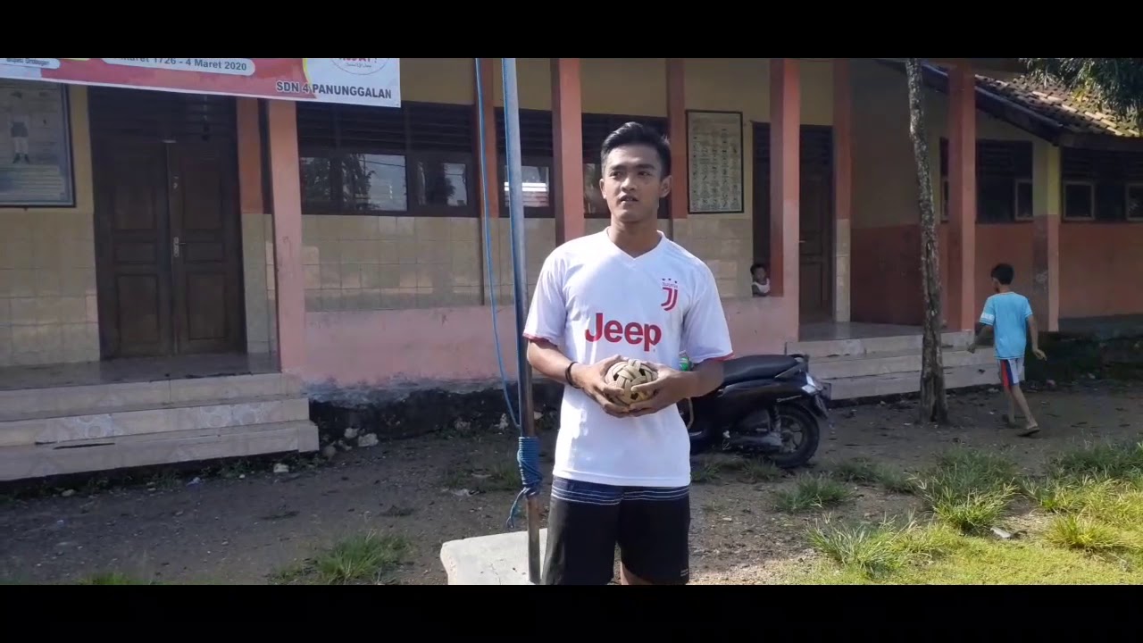 Kombinasi Gerak Dasar Sepak Takraw (sepak sila, memaha, dan heading ...