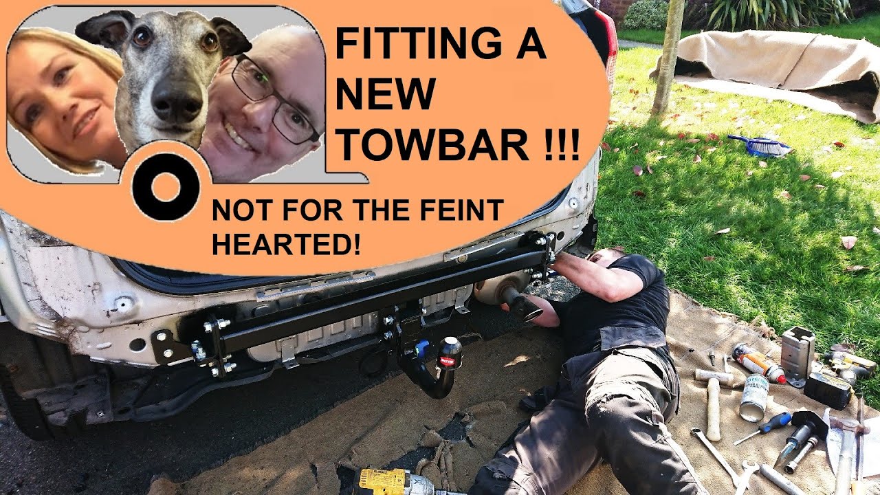 FITTING A NEW TOWBAR - TRAILERTREK towbars fitted a WITTER detachable ...