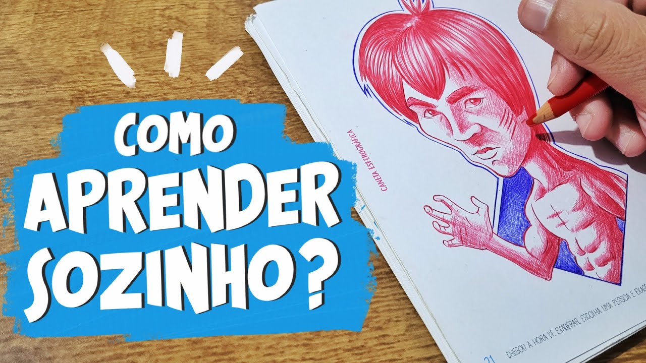 COMO APRENDER A DESENHAR SOZINHO (sem curso) - YouTube