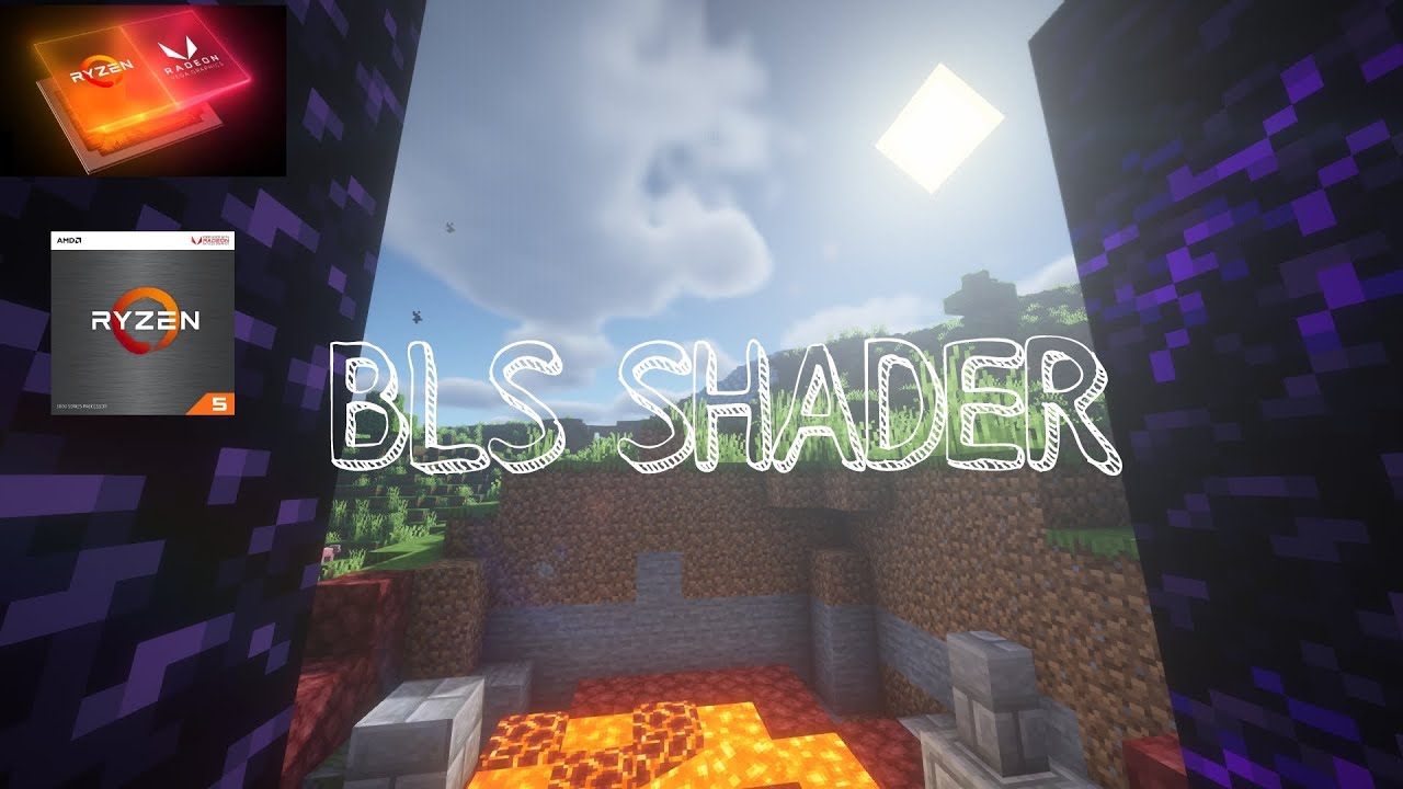 Minecraft / BLS Shaders Con ryzen 5 5600g Con gráficos integrados - YouTube