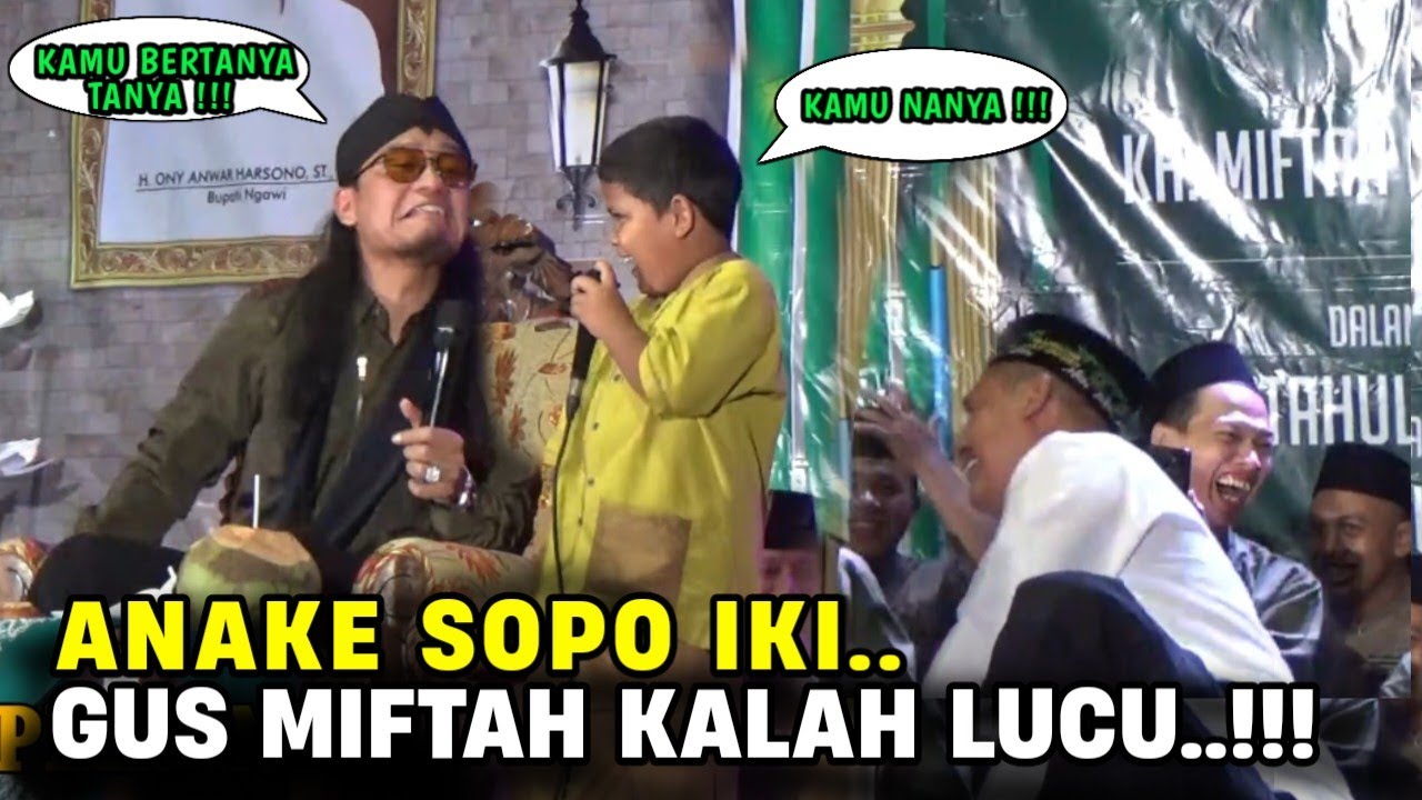 Gus miftah terbaru | di bikin ngakak sama bociil - YouTube