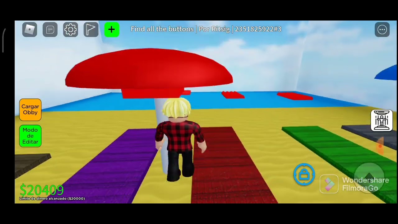 Roblox Obby Creator | Find All The Buttons - YouTube