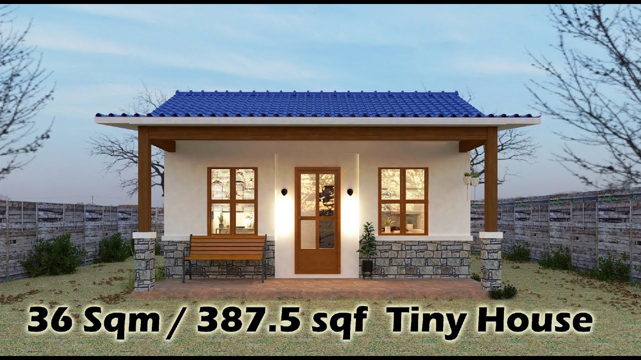 SMALL HOUSE DESIGN (36 SQM / 387.5 SQF) - YouTube