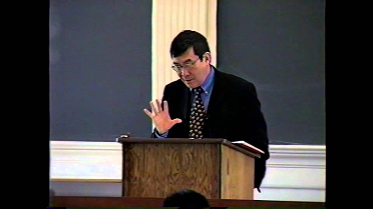 Du Weiming 2001/03/08 (09) Harvard University Moral Reasoning 40 Tu Wei ...