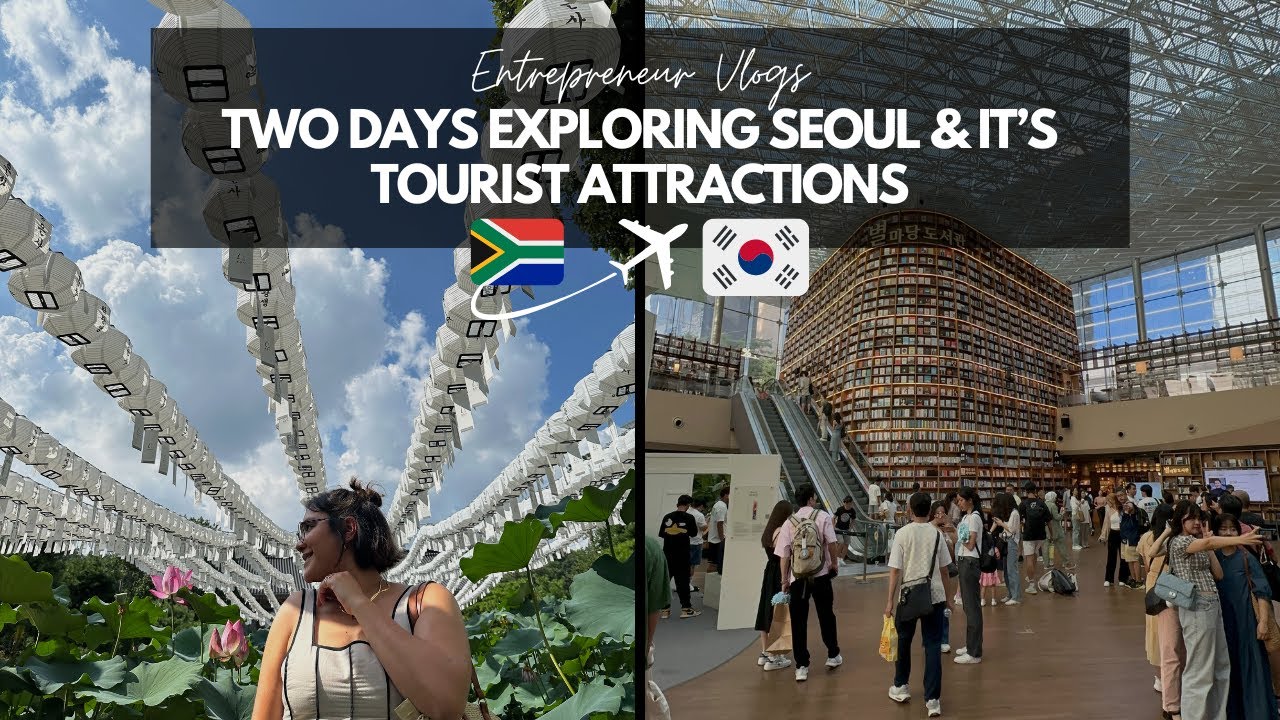 Things to do in Seoul 🇰🇷 | Goto Mall | Coex Mall | Bongeunsa Temple ...