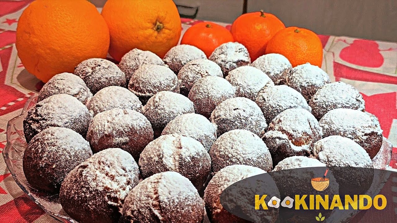 Chestnuts & Orange Fritters 🌰 Frittelle di castagne e arancia 🍊 Impasto ...