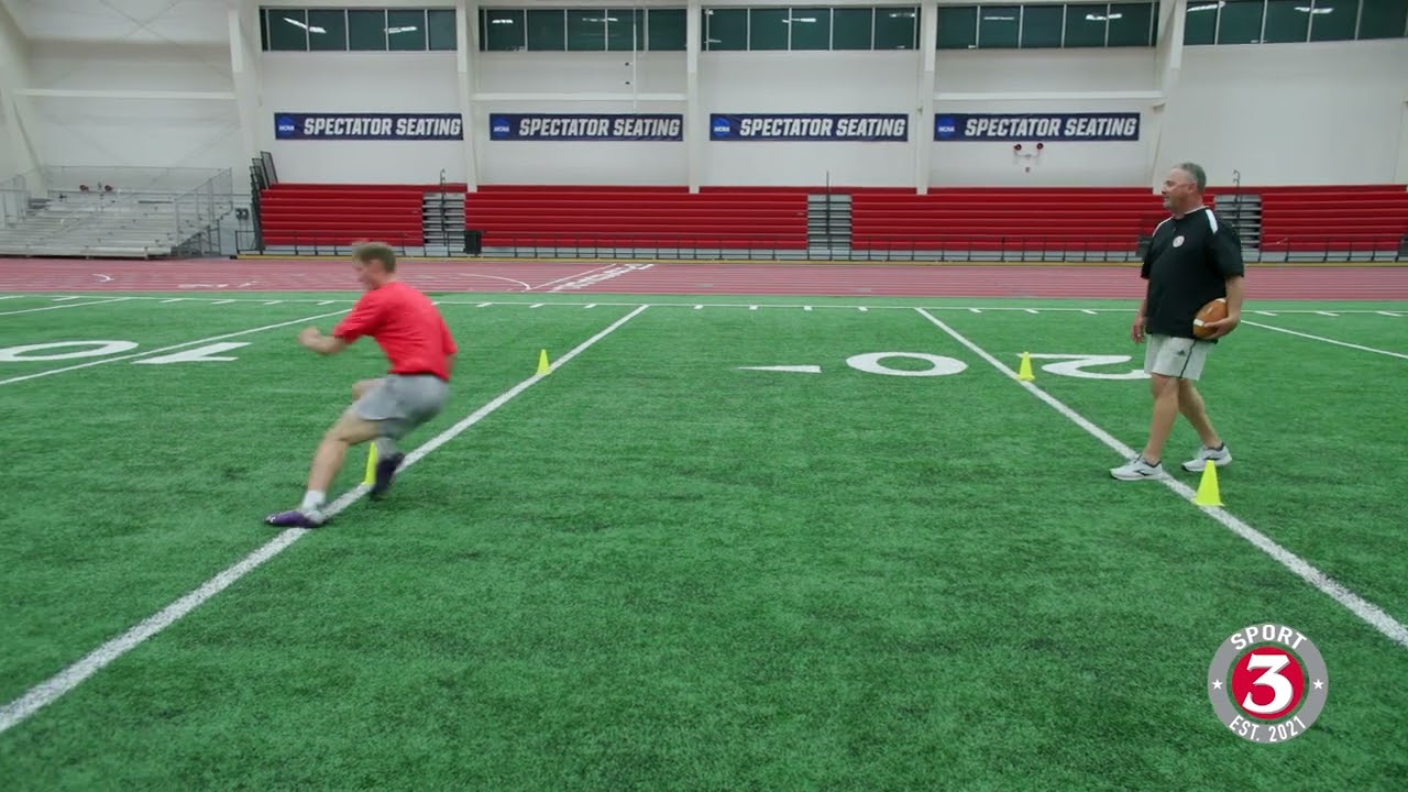 Football Receiver Box Drill for Speed/Stick Cuts--Coach Dave Wiemers ...