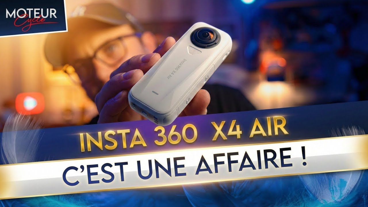🎥 INSTA360 X4 AIR : La caméra 360 surprise ? - YouTube
