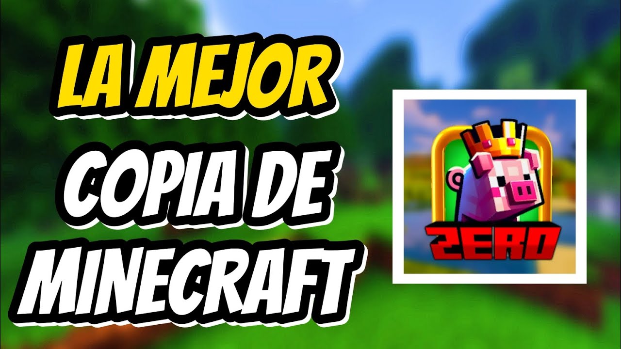 La MEJOR COPIA de Minecraft para ANDROID Y PC 2025 - YouTube