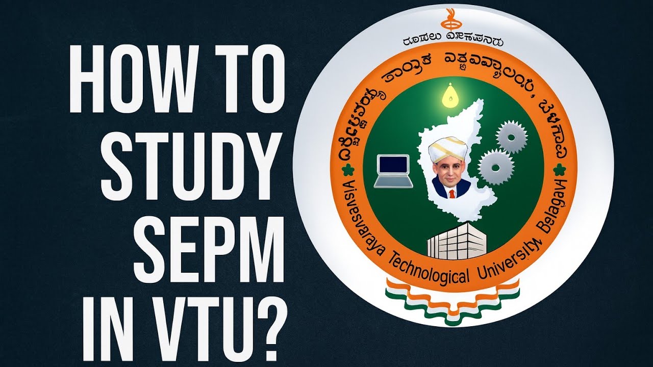 HOW TO STUDY SEPM IN VTU? FREE MATERIALS - YouTube