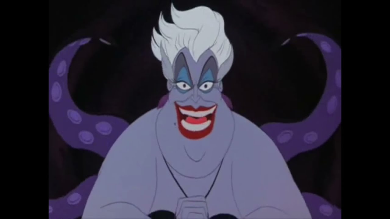 The Little Mermaid (1989 Disney Movie) First Ursula Scene Analysis ...