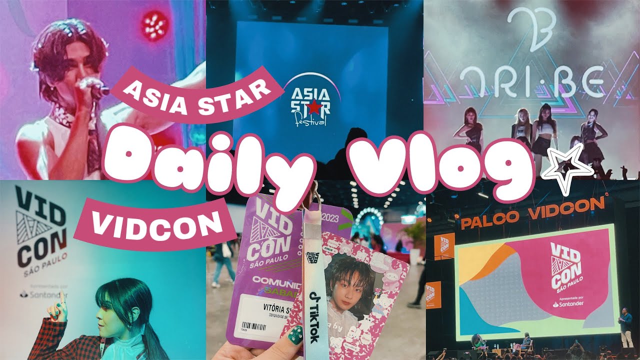 ASIA STAR FESTIVAL E VIDCON VLOG - YouTube