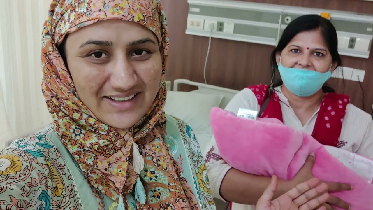 Our baby's first day at home | postnatal discharge from hospital ...
