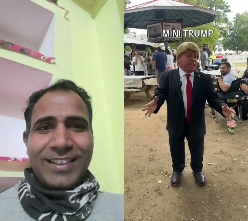 mini trump #funny #comedy #americe #funny #trendingshorts # ...