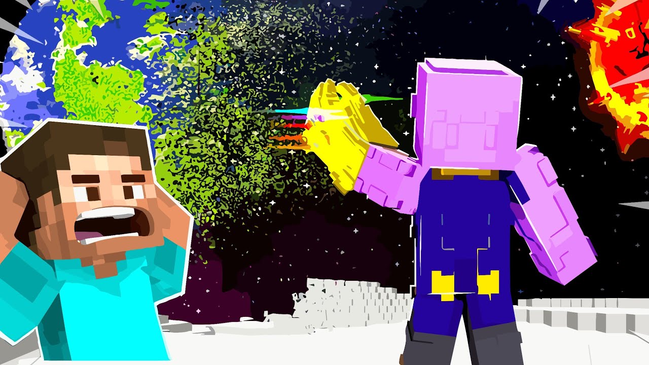 I Became THANOS in Minecraft 🤯 - YouTube