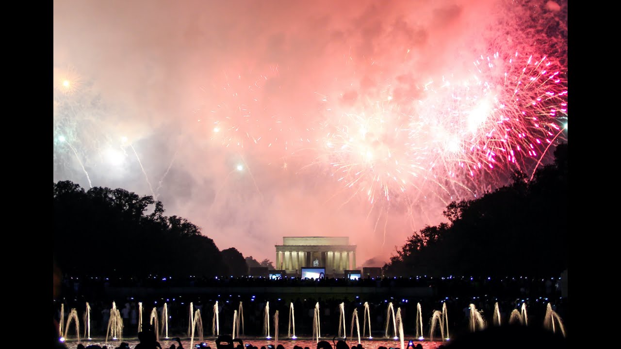 Washington DC during the 4th of July - YouTube