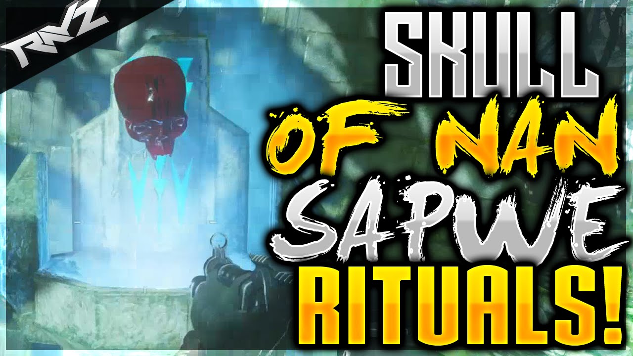 BLACK OPS 3 ZOMBIES - SKULL OF NAN SAPWE RITUAL! FOUR SKULLS NEED TO BE ...