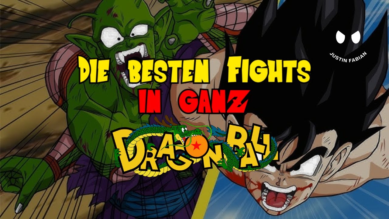 Die besten Fights aus ganz Dragonball classic /// Justin Fabian - YouTube