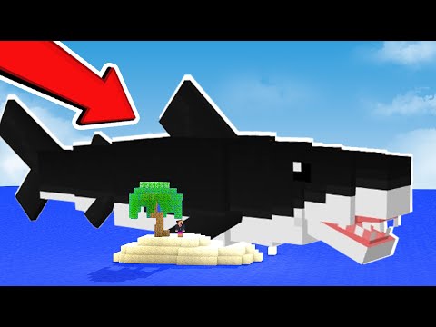 *NOVO* MEGALODON GIGANTE ADICIONADO NO MINECRAFT !! - YouTube