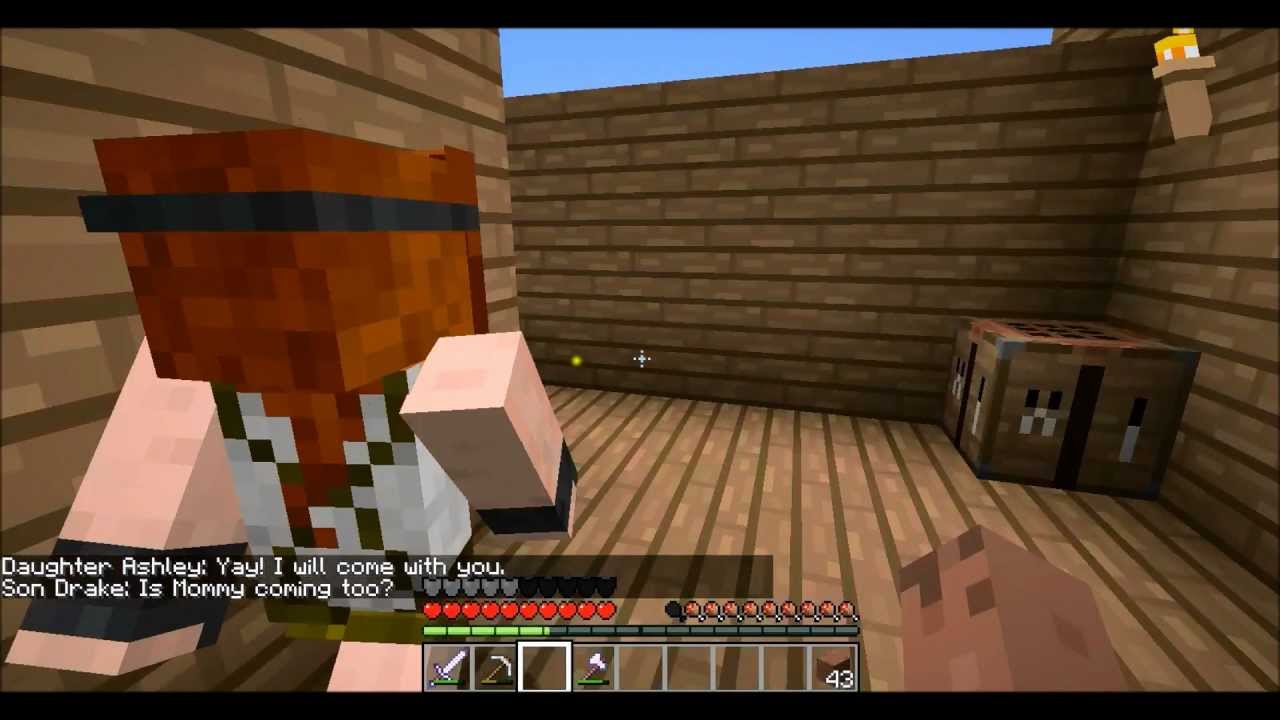 MineCraft Comes Alive, Sweet Mod. Ep.4 House Expansion - YouTube