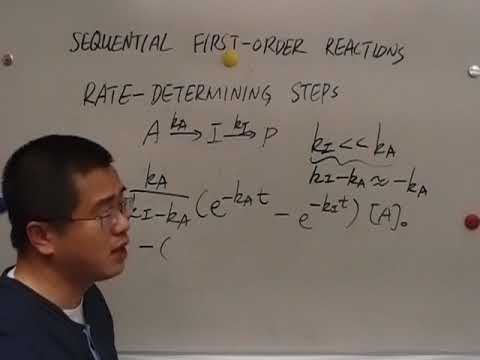 Sequential Reaction Mechanism That Has a Rate-Determining Step - YouTube