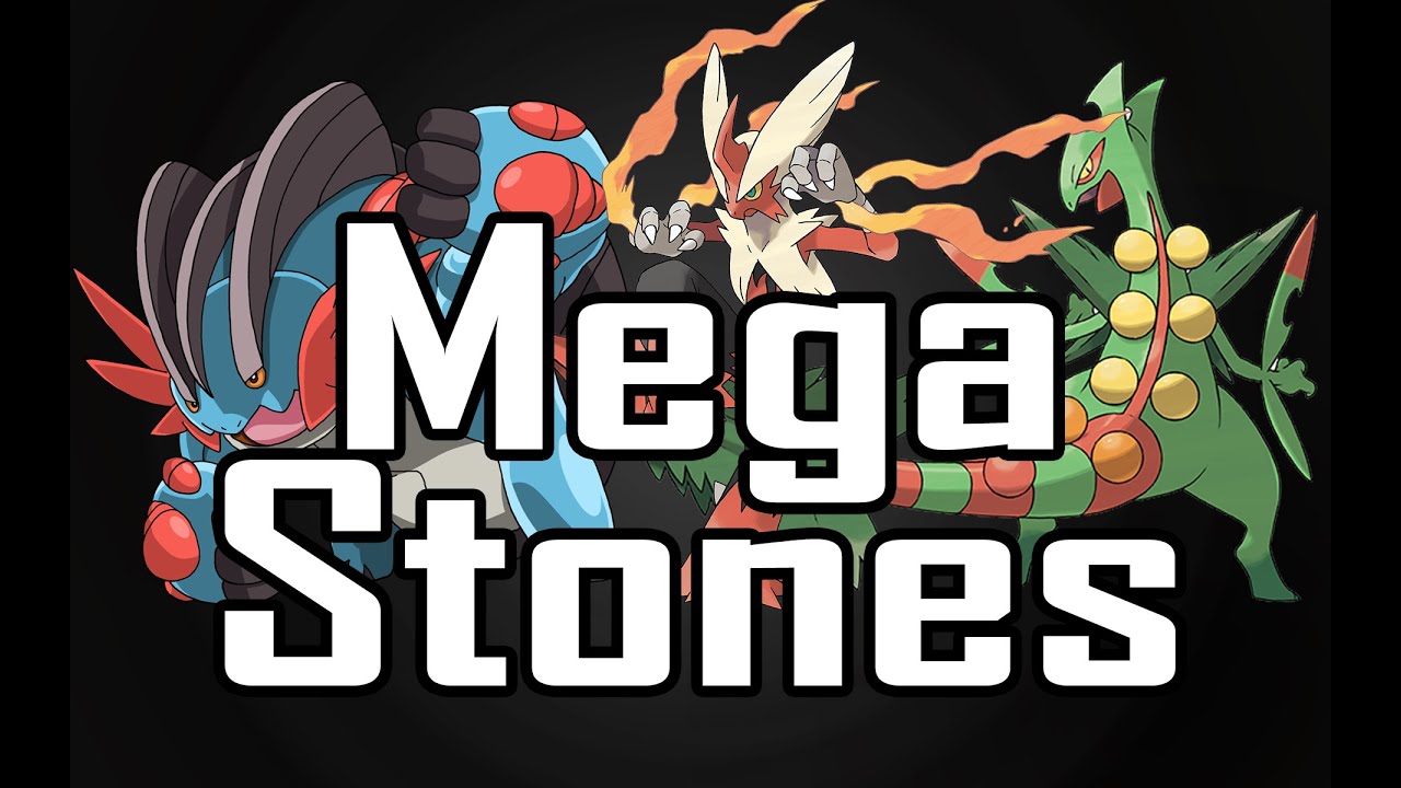 HOW TO GET Sceptilite, Blazikenite & Swampertite MEGA STONE Location ...