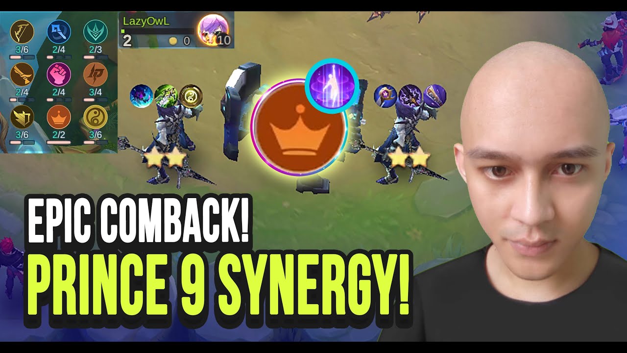 CARA BERMAIN PRINCE 9 SYNERGY MENGGUNAKAN RIA 1! COMBO VIRAL MAGIC ...