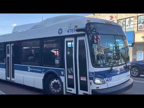 MTA NYC Bus: 2012 New Flyer XD60’s #4761 and #4744 on the B46-SBS - YouTube
