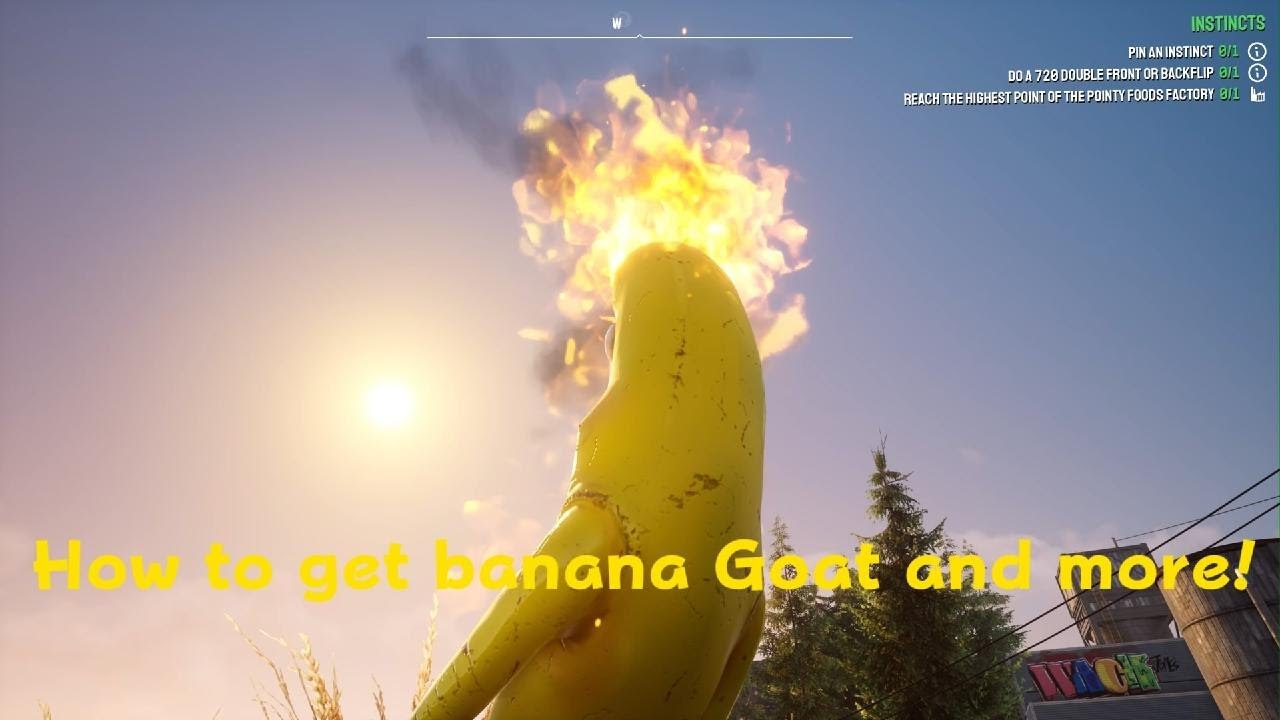 Goat Sim 3 How to get banana Goatttt - YouTube