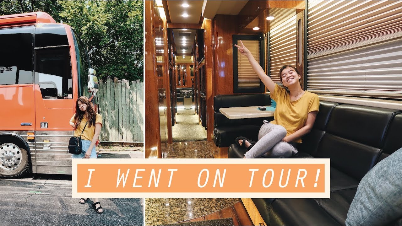 I WENT ON TOUR! (what tour life is really like) - YouTube