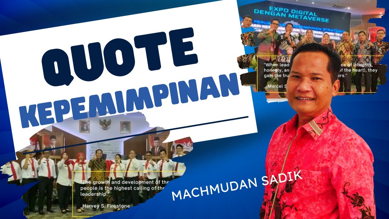 Quote Kepemimpinan (Leadership) - YouTube