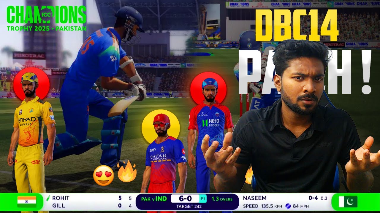 Finally.. ! DBC14 New Patch 2025.. Champions Trophy - YouTube