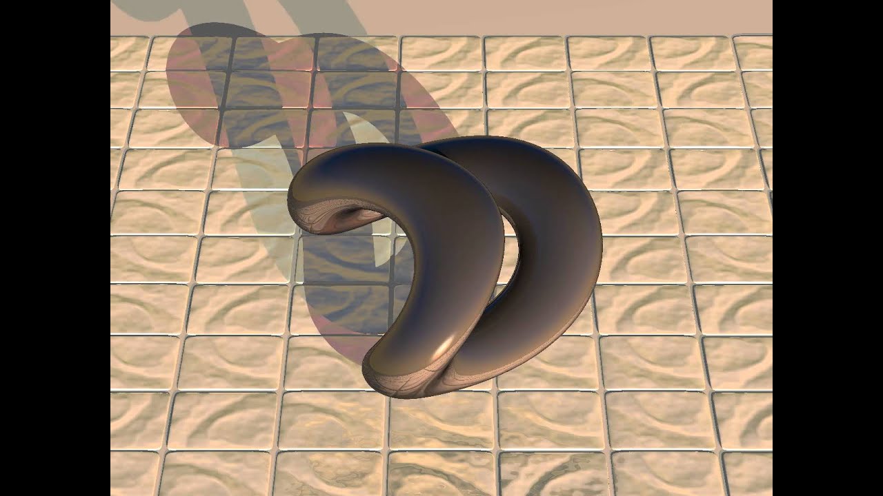 Tiger 4D Toroid fly-through cross section - YouTube