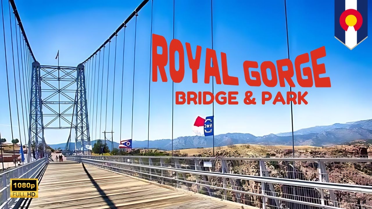 Royal Gorge Bridge Walking Tour & Scenic Gondola Ride! 🌟🚶‍♂️🚡 - YouTube