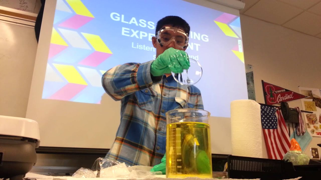Disappearing Glass Demonstration - YouTube