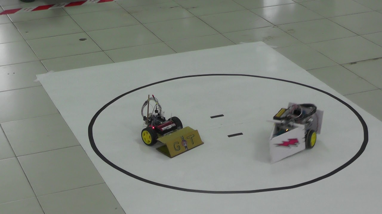 Final Sumo Robot - YouTube