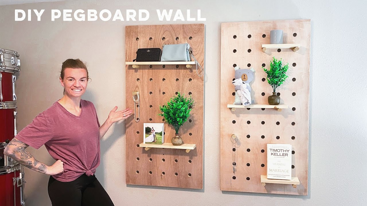 Pegboard DIY + Guest Room Makeover || This Faithful Home - YouTube
