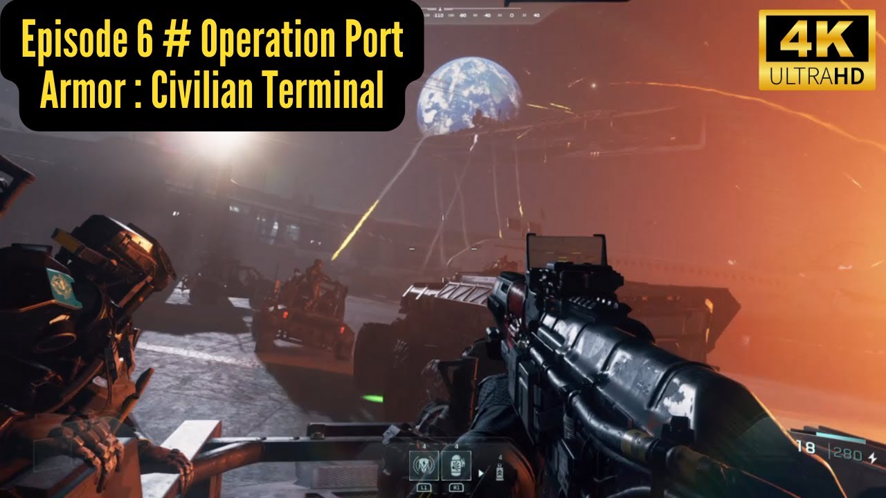 Call of Duty II Infinite Warfare II Episode 6 II Operation Port Armor ...