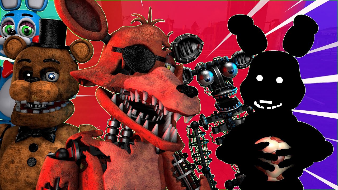 A Day In The Life Of Withered Foxy! ~ Gmod FNAF - YouTube