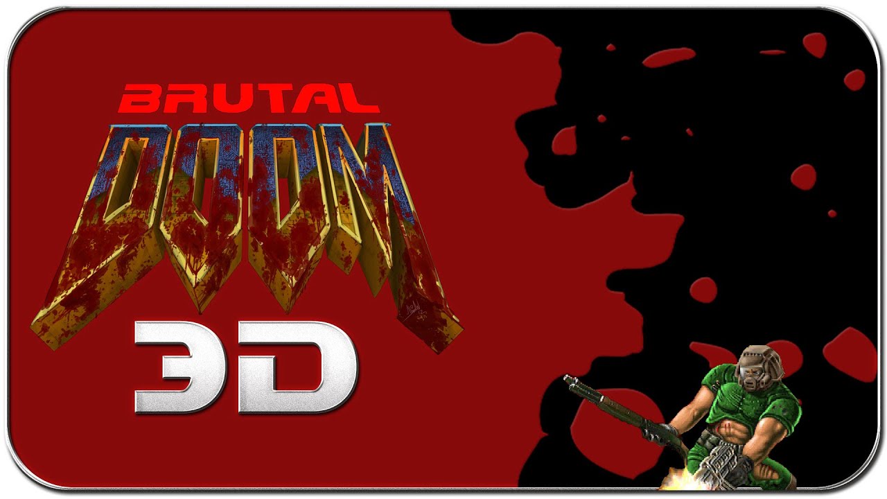 DooM E1M1: Hangar in 3D - YouTube