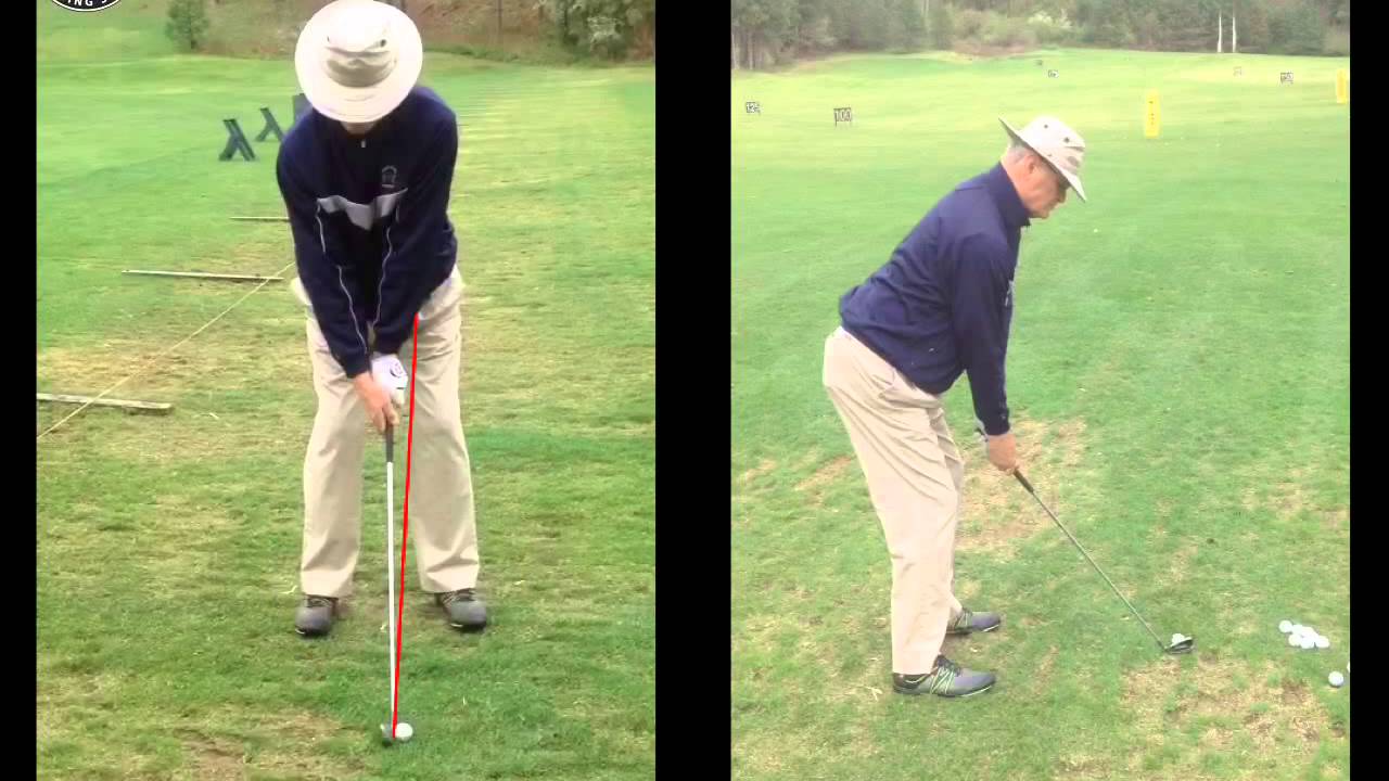 Lesson: stance, shaft lean, ball placement - YouTube